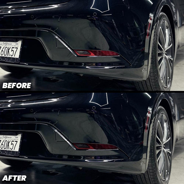 2023+ Toyota Prius Rear Bumper Reflector Pre-Cut Overlay Smoked ...