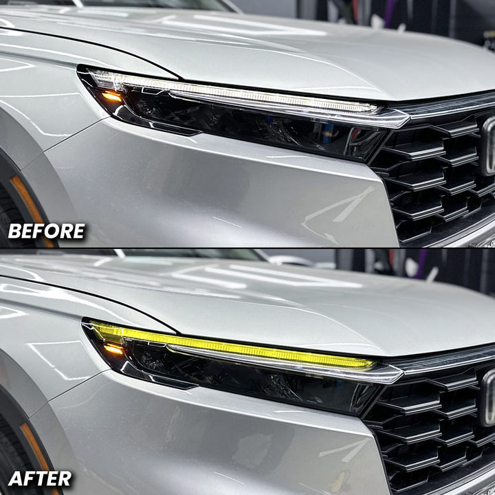 2023+ Honda Civic Type-R FL5 Rear Bumper Reflector Pre-cut Overlay Smo ...