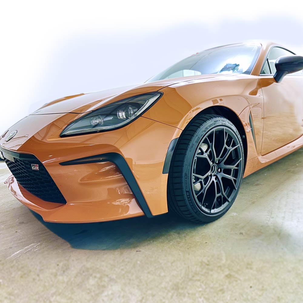 2022-2023 Toyota GR86 Front Bumper Reflector Pre-Cut Overlay Smoke or ...