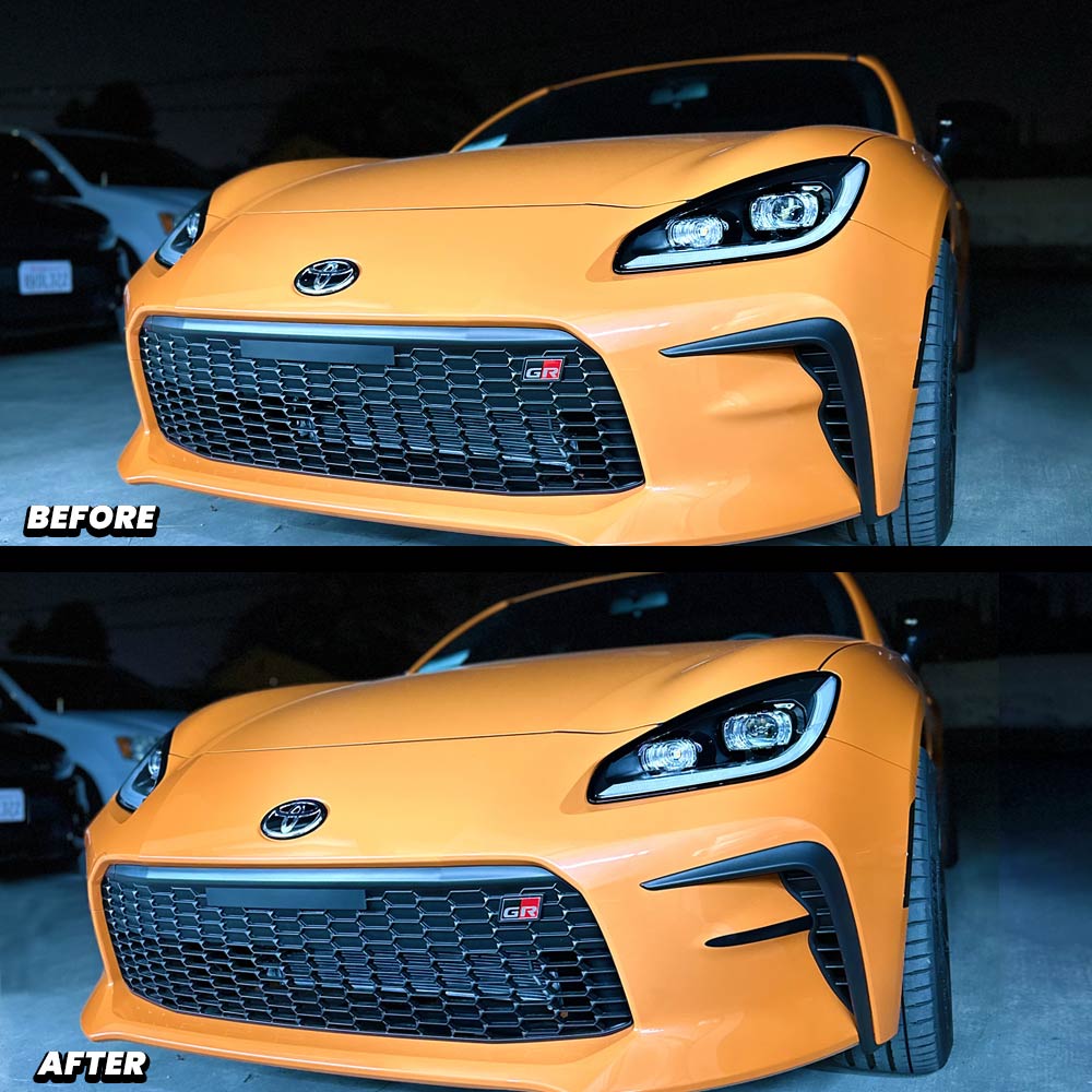 2022-2023 Toyota GR86 Front Bumper Fang Pre-Cut Overlay ...