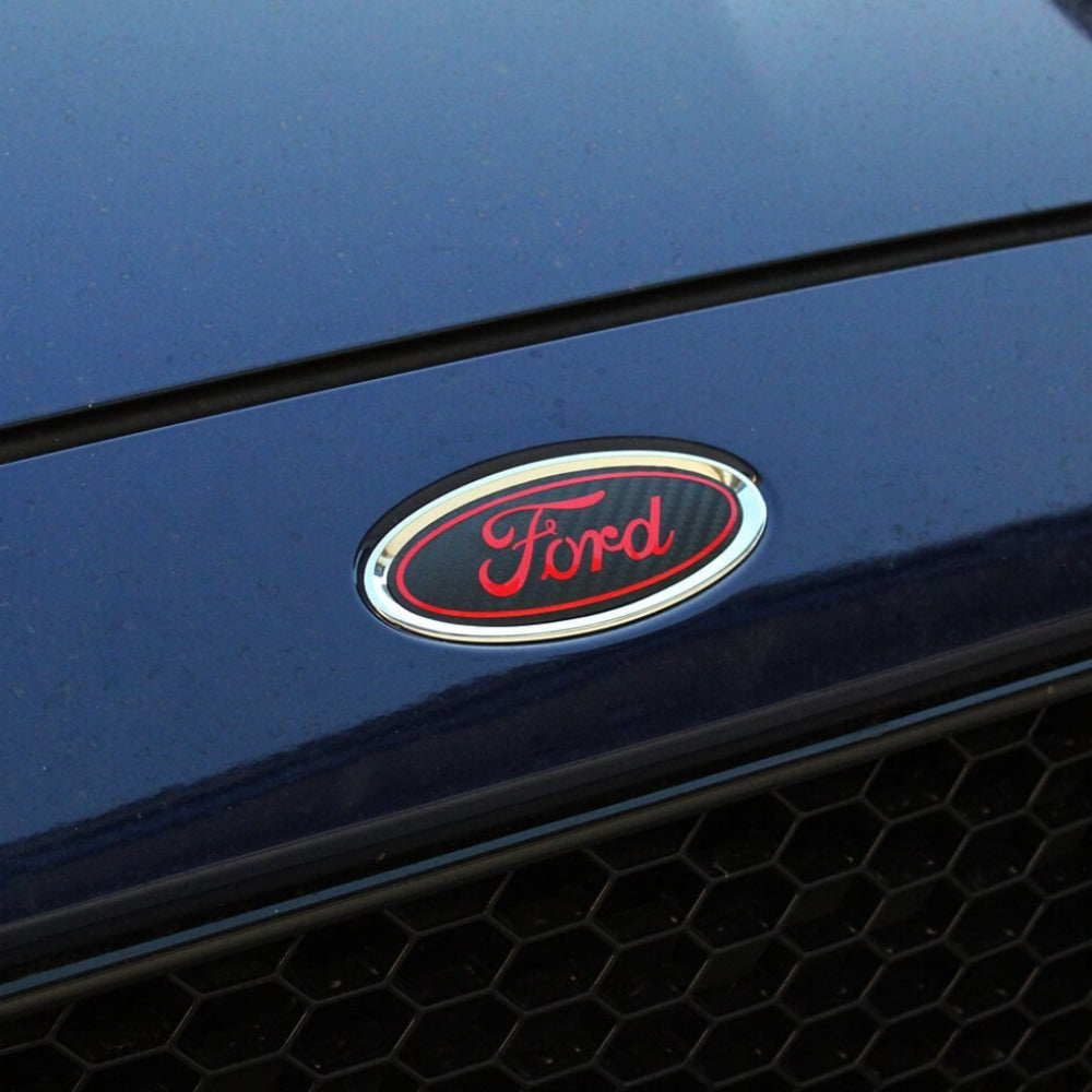 2014 - 2017 Ford Focus ST Front / Rear Emblem Overlay ...