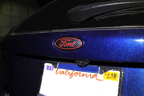 2014 - 2017 Ford Focus ST Front / Rear Emblem Overlay ...